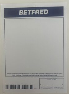 Betfred Betting Slips | Betfred's Bet Slip for Horse Racing